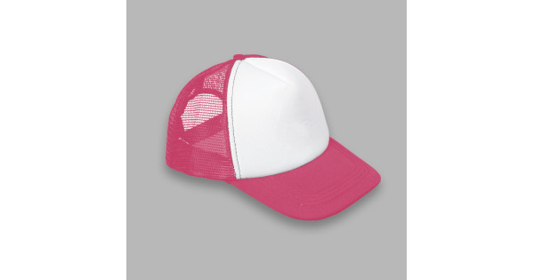 Adult Sponge Cap with Mesh Design